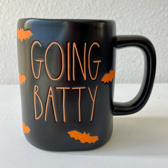 Rae Dunn | Kitchen | Double Sided Going Batty Bats Rae Dunn Halloween ...